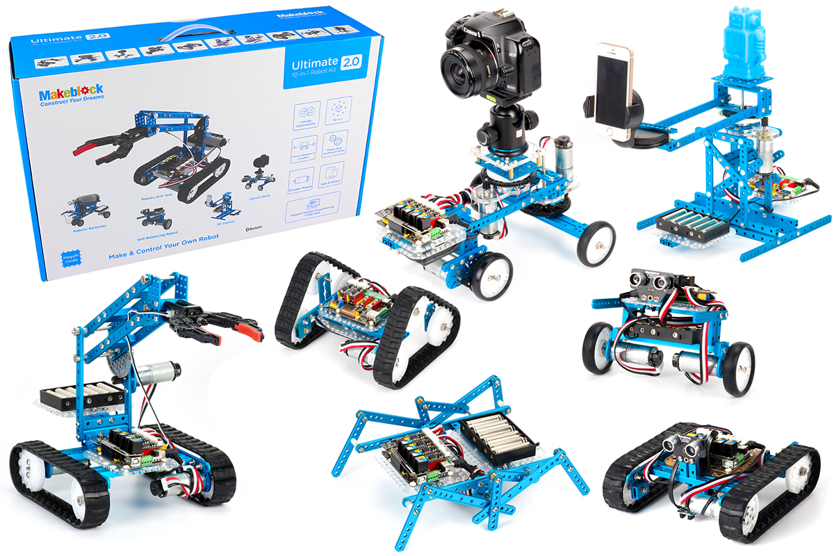 mBot Ultimate 2.0 Robotics Kit - Makeblock | DigiKey