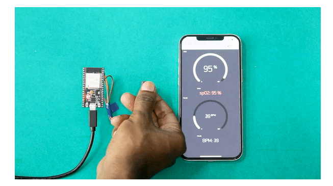 How to build a DIY WiFi Smart Oximeter using MAX30102 and Arduino ESP32